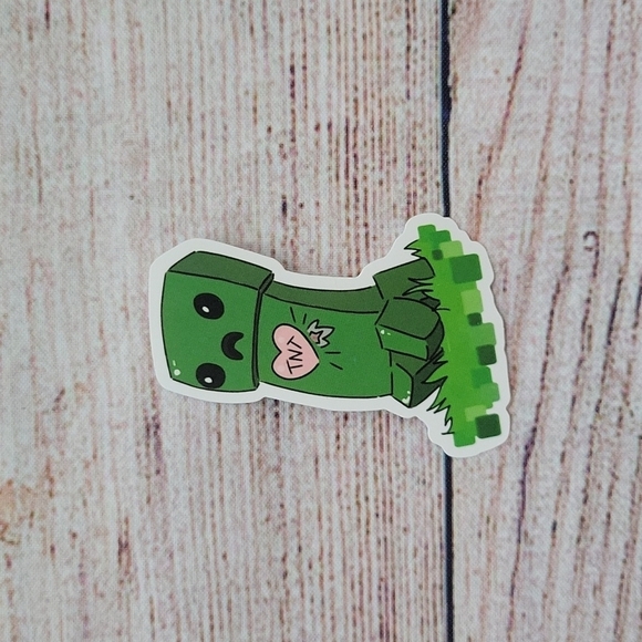 Office | Minecraft Creeper Sticker New | Poshmark
